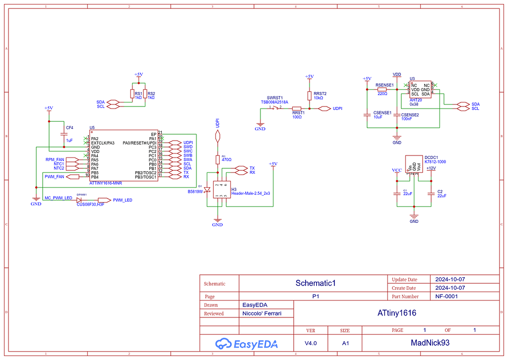 Trouble Programming Attiny1616 With Arduino Nano Via Updi No Communication 3rd Party Boards