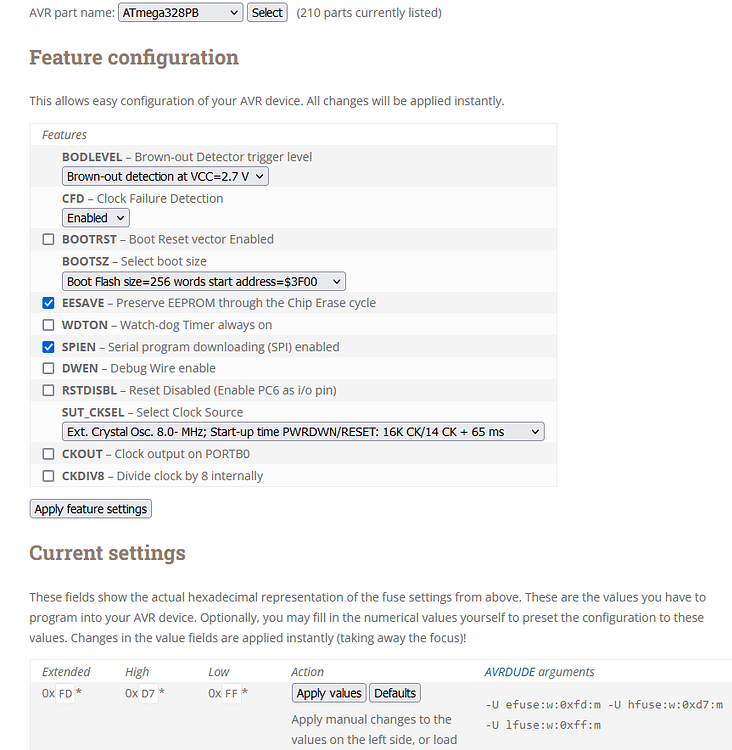 Confused about Clock Failure Detection feature in the Atmega328PB - 3rd ...