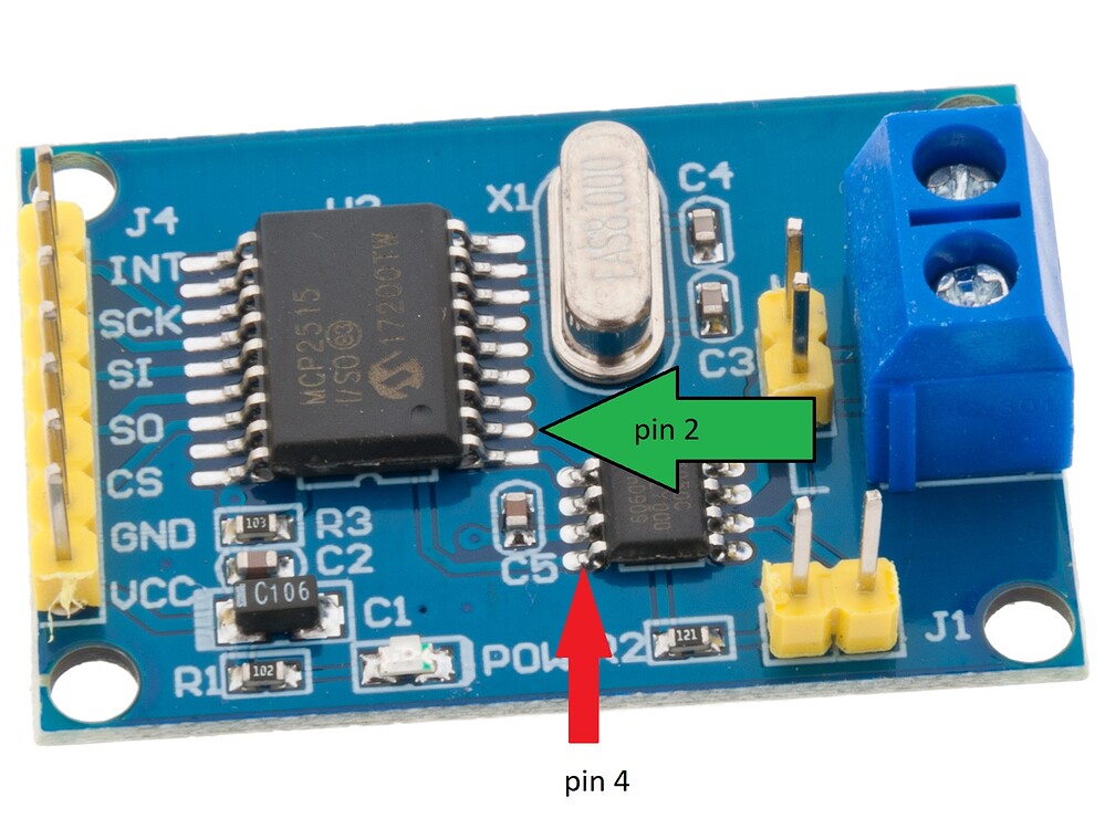 Car dashbord communication with MCP 2515 - Networking, Protocols, and ...