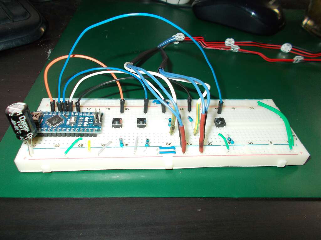 Controlling 2 WS2812b strips with a NANO and 3 buttons - Page 2 - LEDs and Multiplexing ...