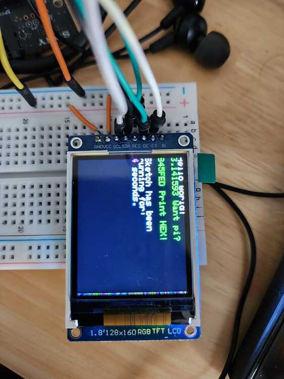 1.8 TFT LCD Screen for Arduino - Displays - Arduino Forum