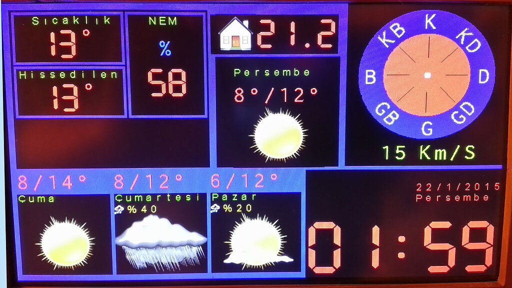 Arduino based forecast station. - Home Automation - Arduino Forum