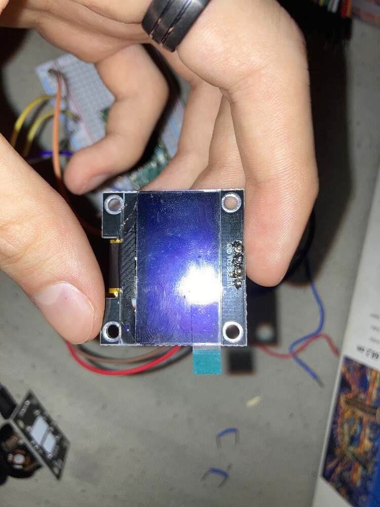Code in the arduino is fine but the display show nothing - Displays - Arduino Forum