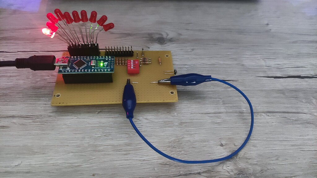 Mit einem Schalter eine LED-Reihenfolge Programieren - Deutsch ...