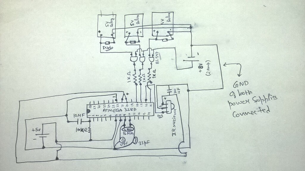 Problem with IR relay - General Guidance - Arduino Forum