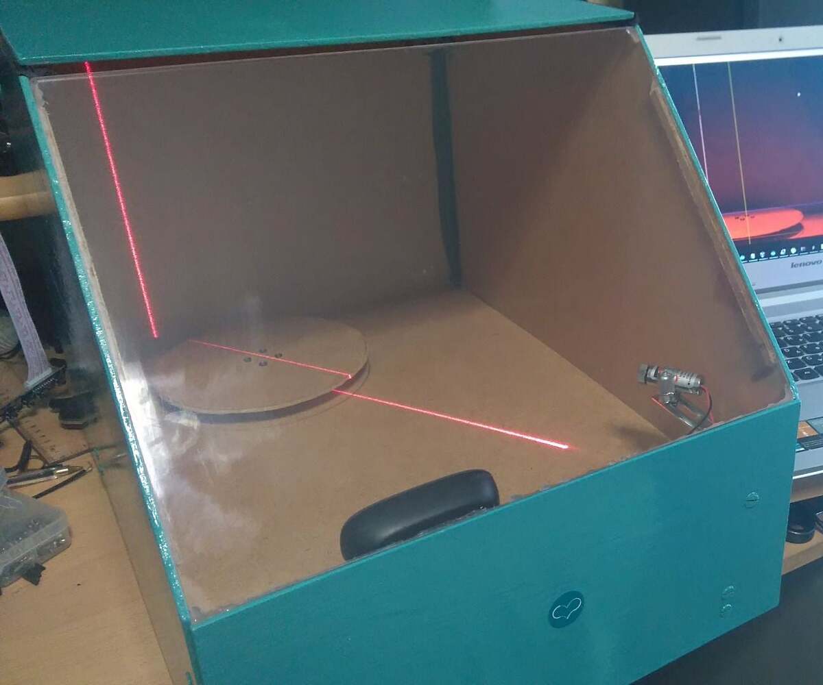 Building a 3d laser scanner - Motors, Mechanics, Power and CNC ...