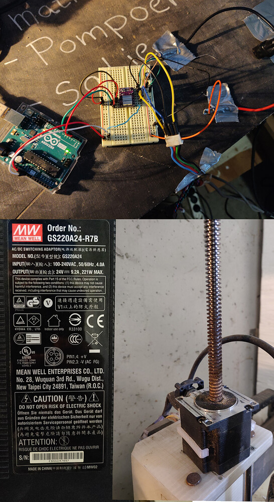 Stepper not moving, using grbl and cnc shield - Motors, Mechanics, Power and CNC - Arduino Forum