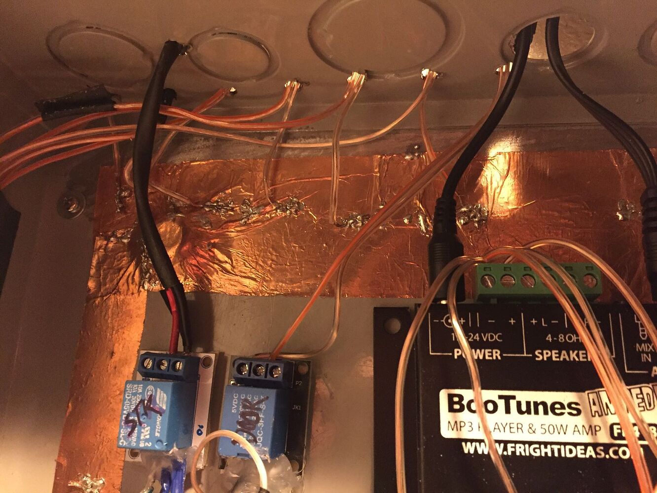 Help preventing EMI from interfering with Arduino/Relays? (pics of ...