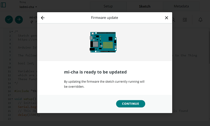About firmware update - Cloud IoT - Arduino Forum