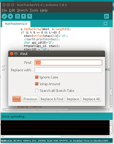 find dialog not at the center of the application screen - Libraries - Arduino Forum