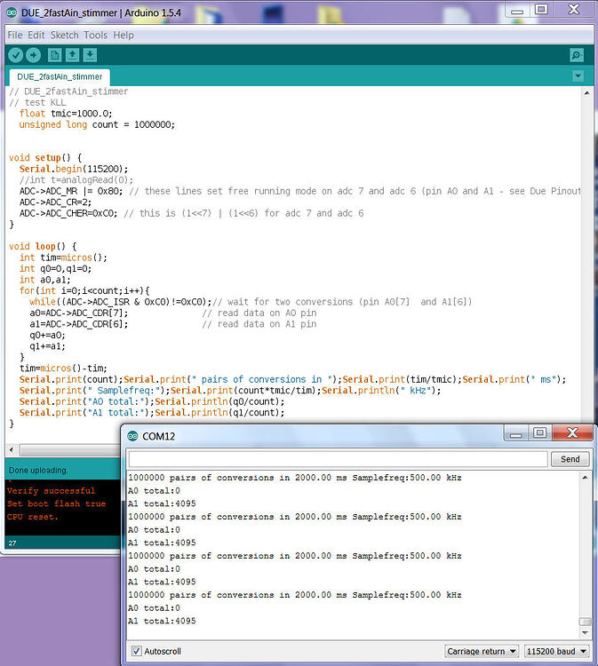 speed of analogRead - Page 2 - Due - Arduino Forum