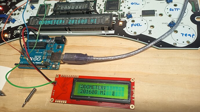 Receiving serial data meant for a shift register (replacing a VFD ...