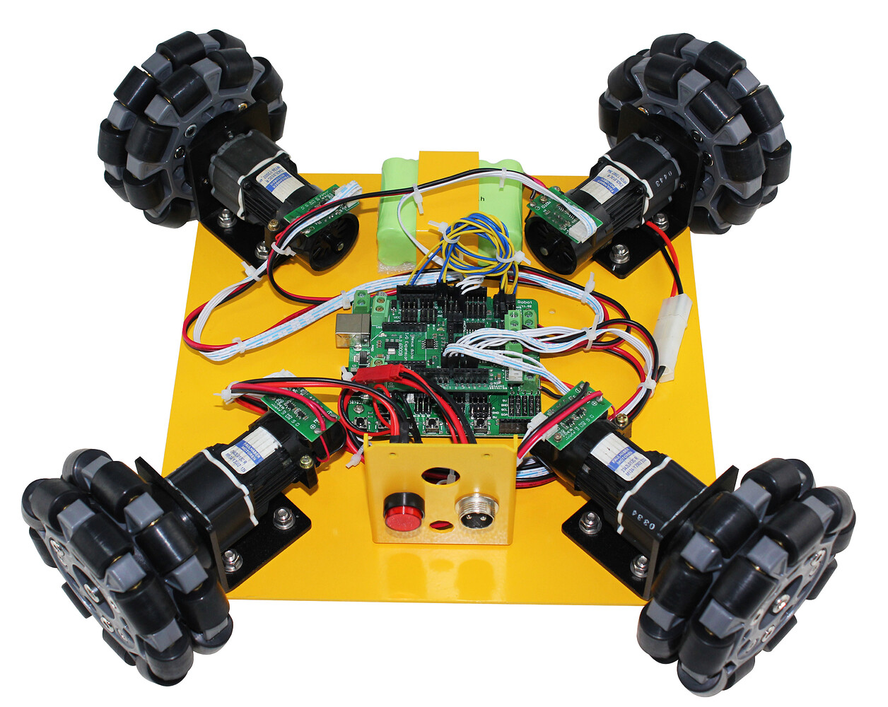 Introducing 4WD Omni Wheel Arduino Compatible Mobile Robotics car ...