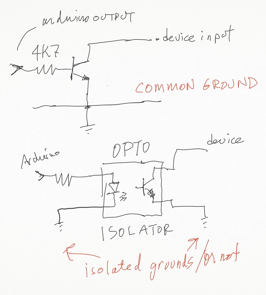 Simulating a button press / circuit closure - General Guidance - Arduino Forum