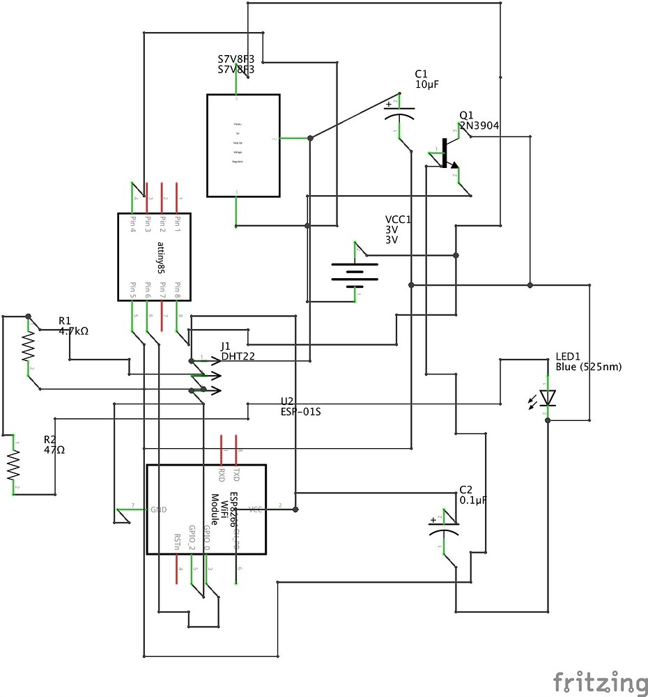Improving power consumption on my DIY temp & humidity sensor - General ...