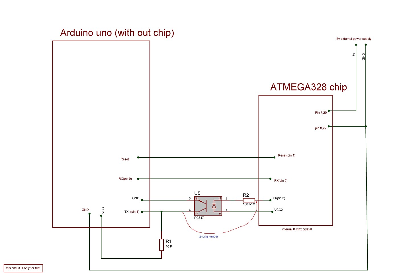 Programming ATMEGA328 via optocoupler - 3rd Party Boards - Arduino Forum