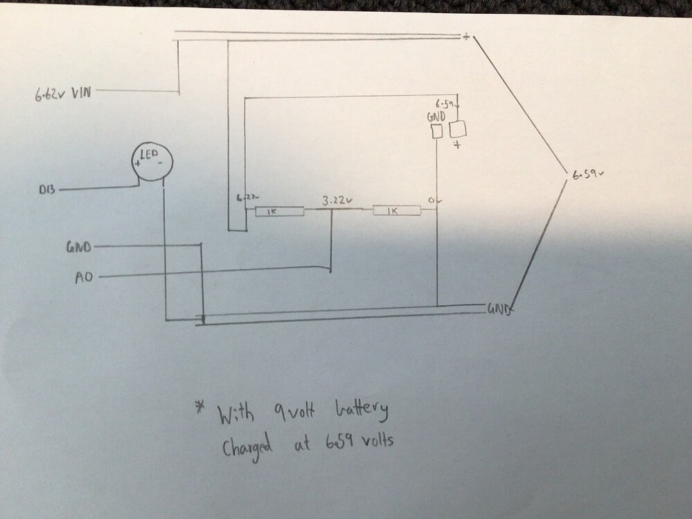 How to read voltage and use the power at the same for (EX. Servo ...