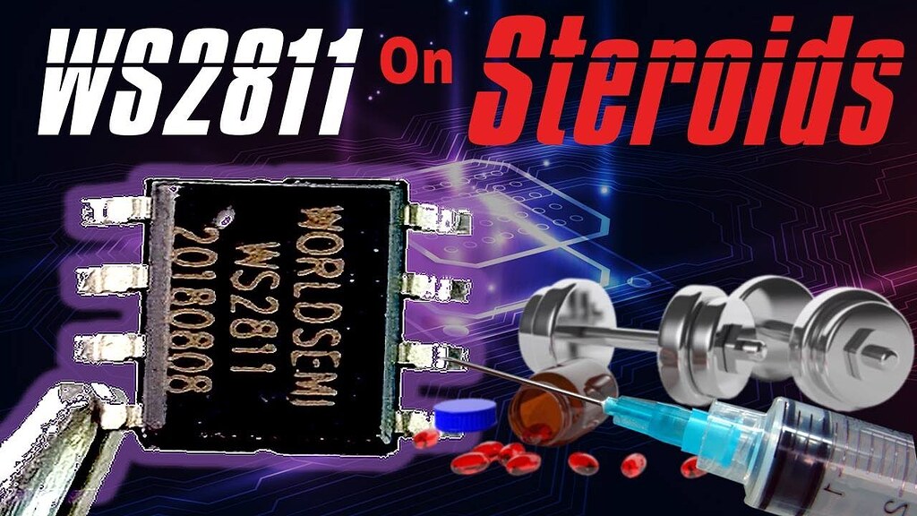 Boost output current WS2811 Chip - LEDs and Multiplexing - Arduino Forum