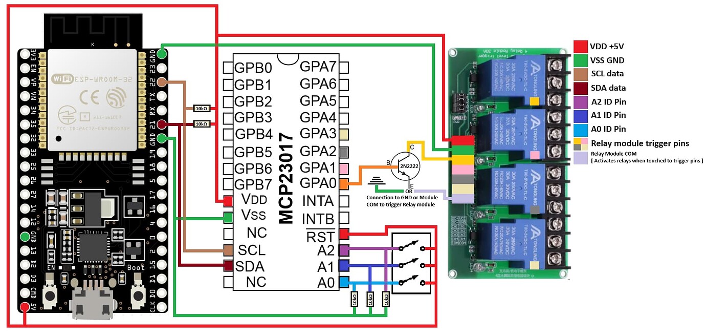 Arduino / ESP32 2N2222 Relay module - Motors, Mechanics, Power and CNC - Arduino Forum