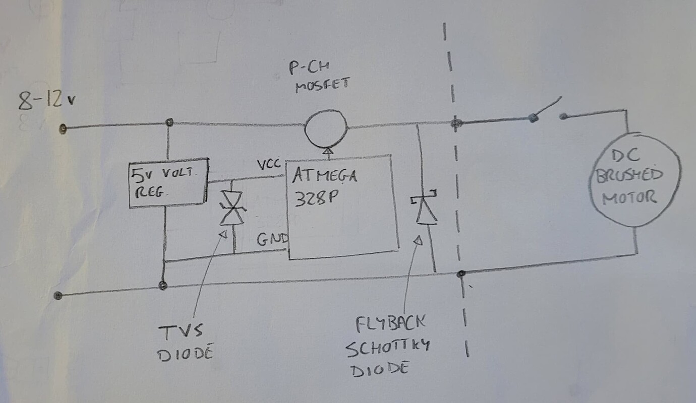 (Solved) ATMEGA protection from voltage spikes - General Electronics - Arduino Forum