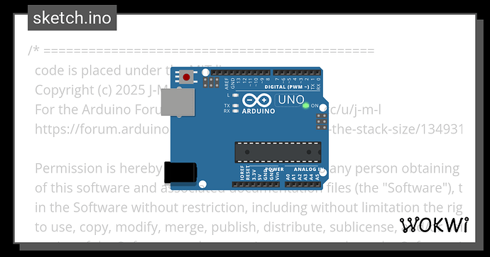 Two questions about the stack size - Page 2 - Programming - Arduino Forum