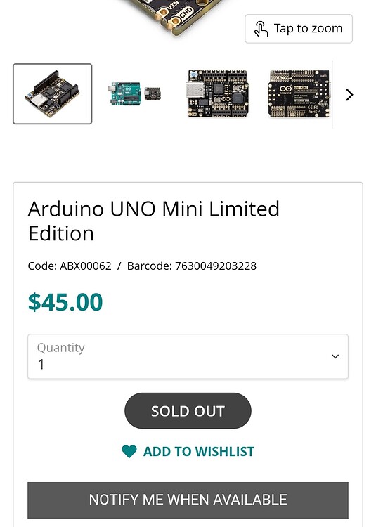 Introducing the UNO Mini Limited Edition! - UNO R3 - Arduino Forum