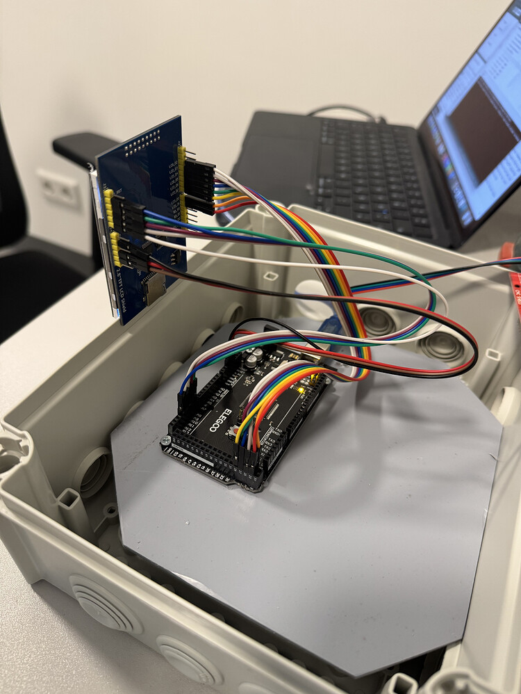How to wire 2.8" TFT display to Arduino using custom pins? - Programming - Arduino Forum