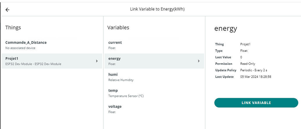 The pzem004t module for monitoring electrical parameters is not displayed on the dashboard of ...
