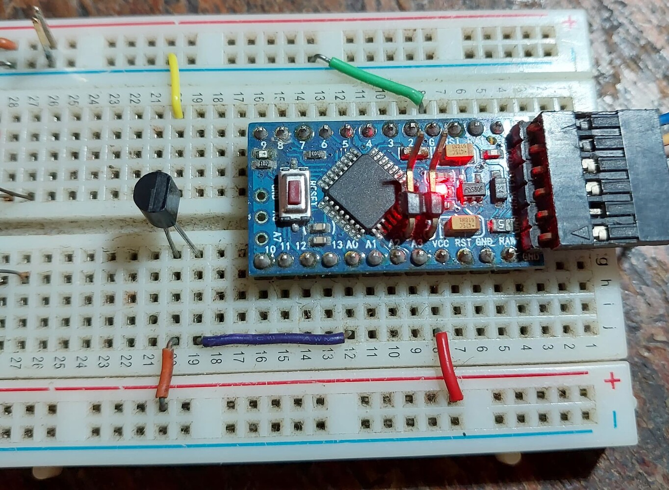 Cant I get Stable Value in 52AB LM35DZ With Arduino? - Sensors - Arduino Forum