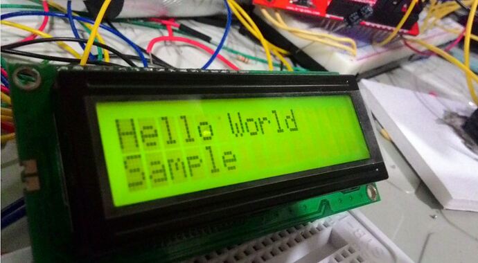 My 16x2 LCD displays square characters only - Displays - Arduino Forum