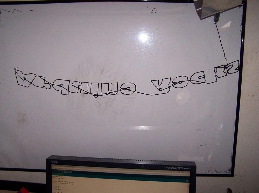 Wall Plotter, the Frankenbotic Thinganator, Alpha test - Showcase ...