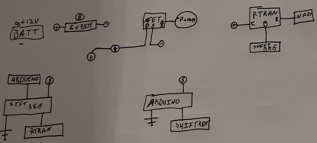 Controlling an array of non-Logic Power Mosfets. - General Electronics - Arduino Forum