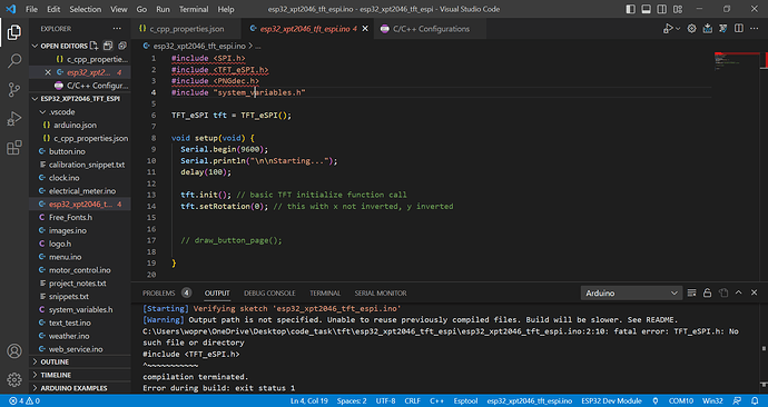 Vs code #include errors detected - IDE 1.x - Arduino Forum Vs code #include errors detected - IDE 1.x - Arduino Forum