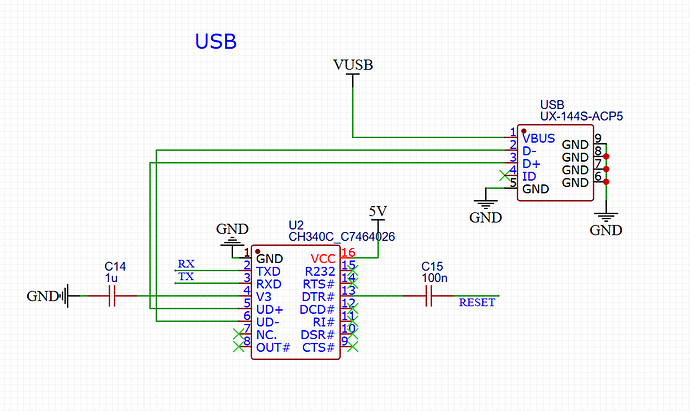 Issue Uploading: Custom PCB with ATmega328P CH340C - General ...