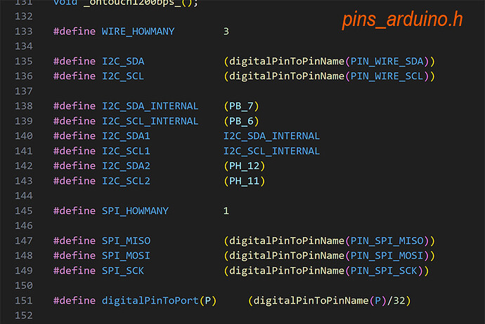 H7 And Hat I2c2 Not Routed To I2c4 On Stm32h7 Portenta H7 Arduino