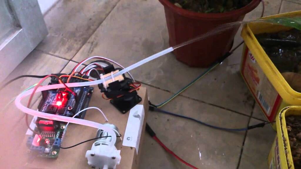 Arduino Automatic Watering System For Plants - Sprinkler - Showcase - Arduino Forum