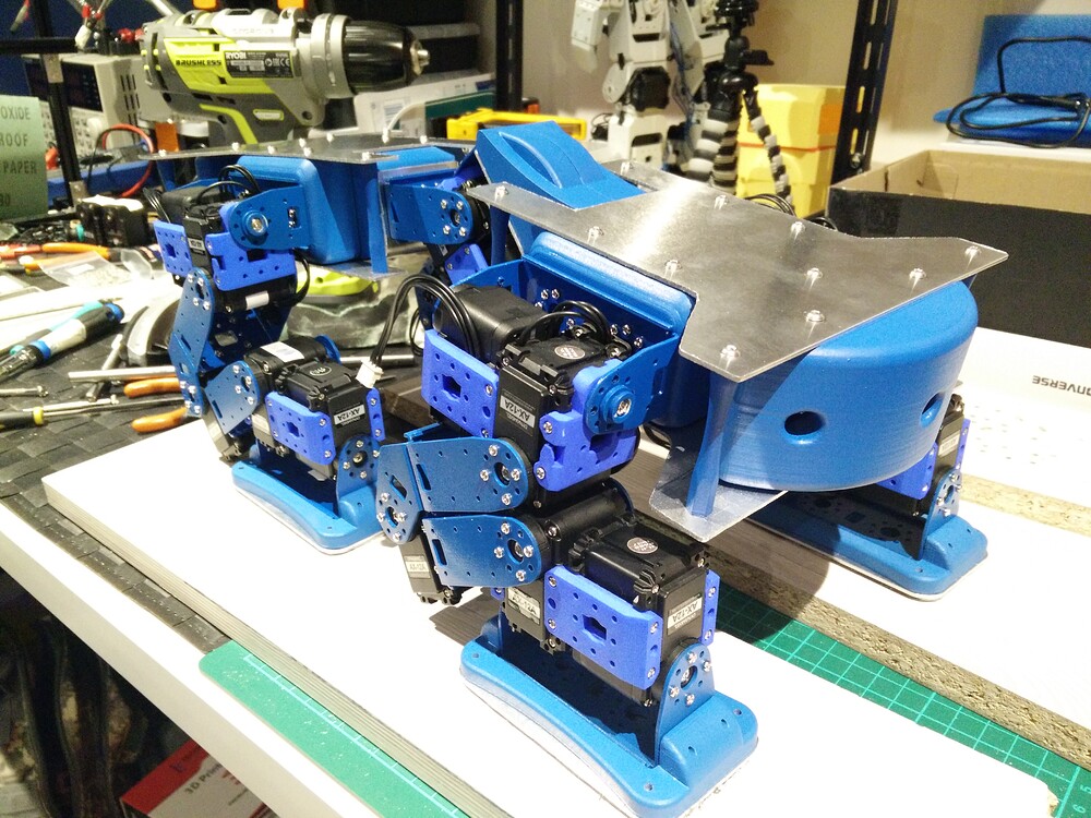 Quadruped robot project - Robotics - Arduino Forum