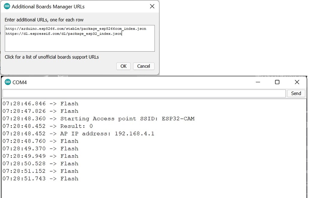 IDE 2.0.0-rc2 problem with serial monitor and ESP32-CAM - IDE 2.x - Arduino Forum