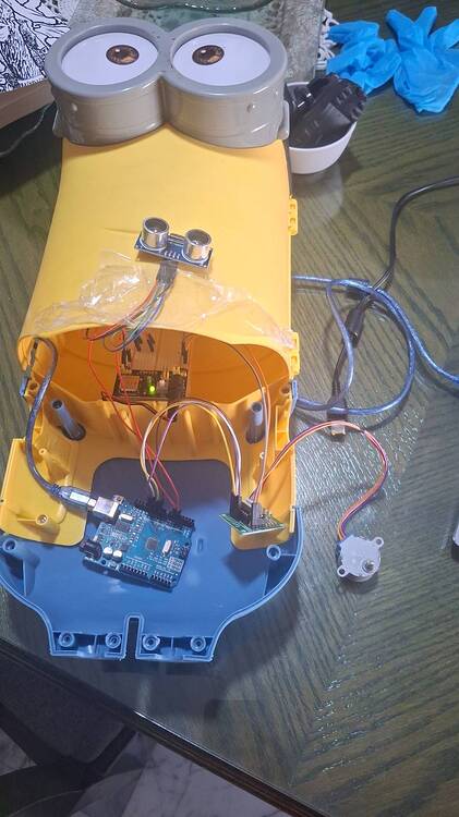 Stepper motor not moving though no error message - Programming - Arduino Forum