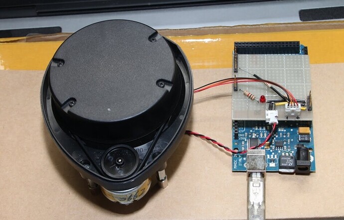 Introducing the 360 Degree Laser Scanner Development Kit (RPLIDAR) - Robotics - Arduino Forum