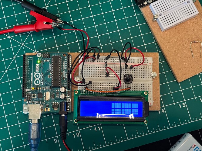 LCD letters work with arduino power supply, but not external - Displays ...