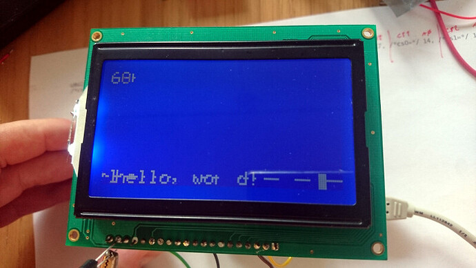 Horizontal lines on KS0108B display with 128x64 resolution (solved) - Displays - Arduino Forum