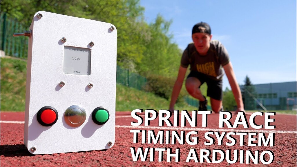 DIY Sprint Race Timing System with Arduino - General Electronics ...