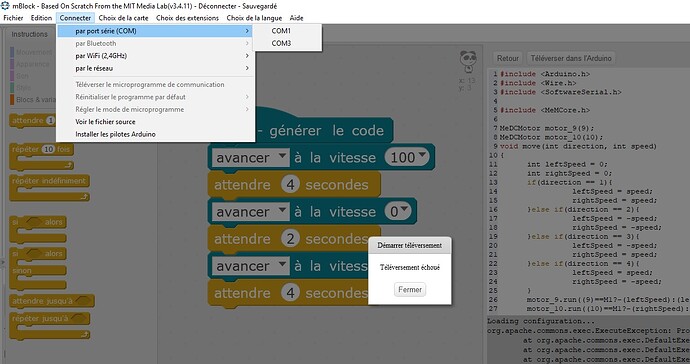 ARDUINO : problèmes de téléversement - Page 10 - Tutoriels et cours ...