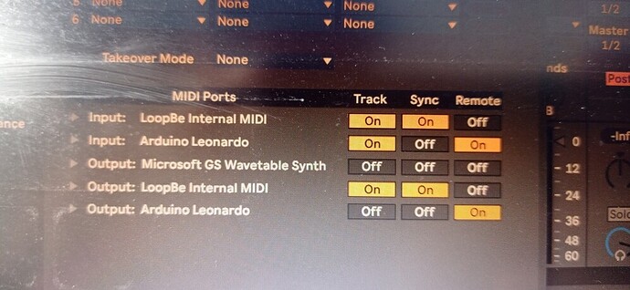 Ableton receive midi from my Arduino Leonardo midi controller but I can´t map - Audio - Arduino ...
