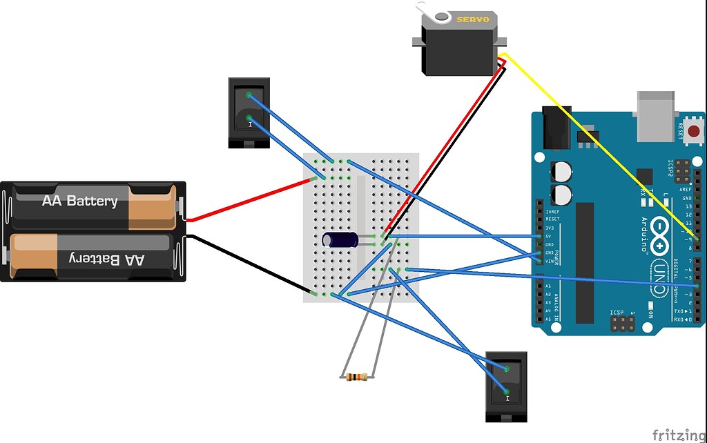 Trouble Controlling Servo with Toggle Switch - Programming - Arduino Forum