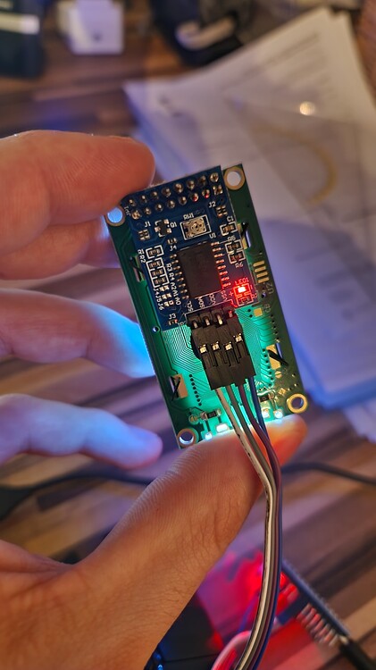 Nano & LCD 0802A & Surenoo I2C-B 2X8P Blank Display [contrast not set ...