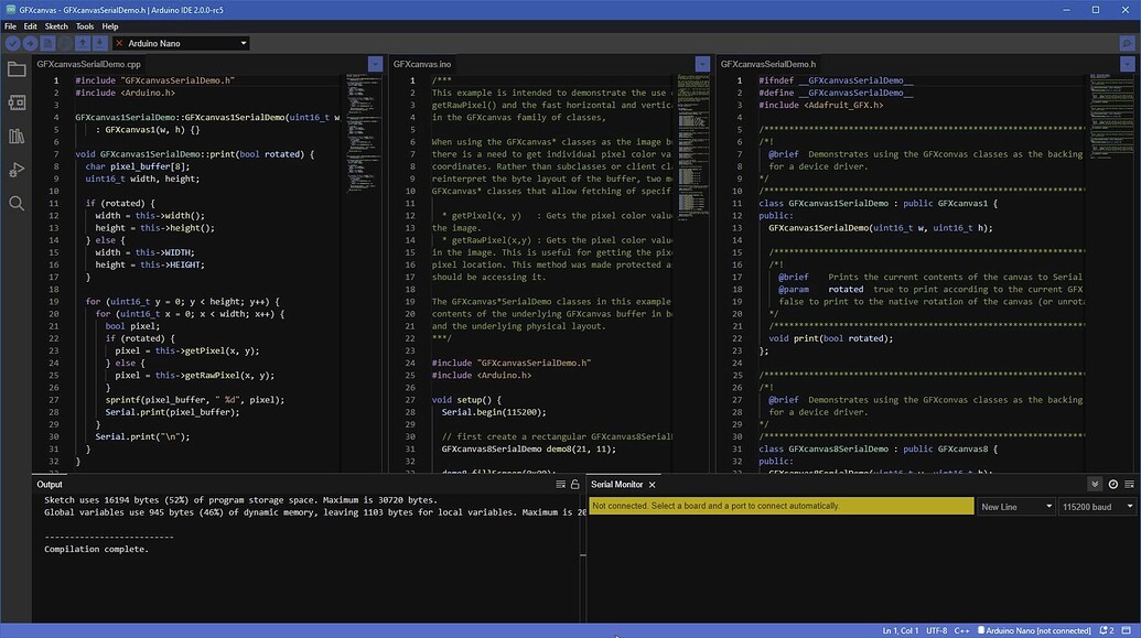 Split and desk windows modes are lost? - IDE 2.x - Arduino Forum