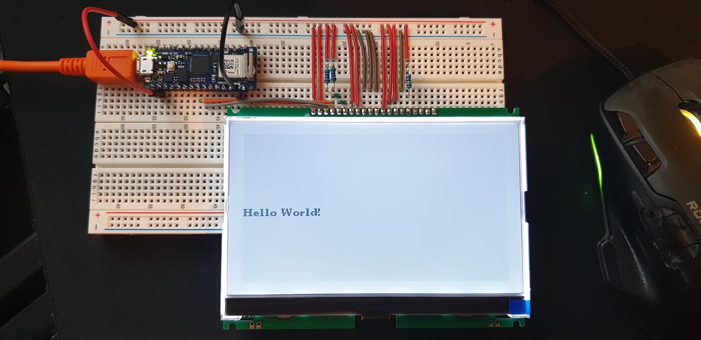 Sunlight readable graphical display for ESP32 recommendations ...