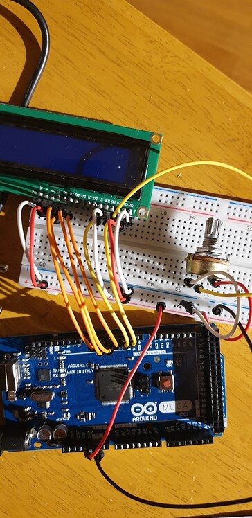 Problem with getting text correctly on LCD 1602 [SOLVED] - Displays ...
